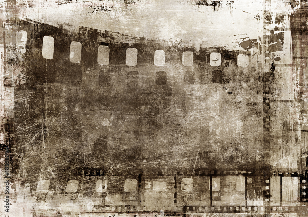grunge film background Stock Photo | Adobe Stock