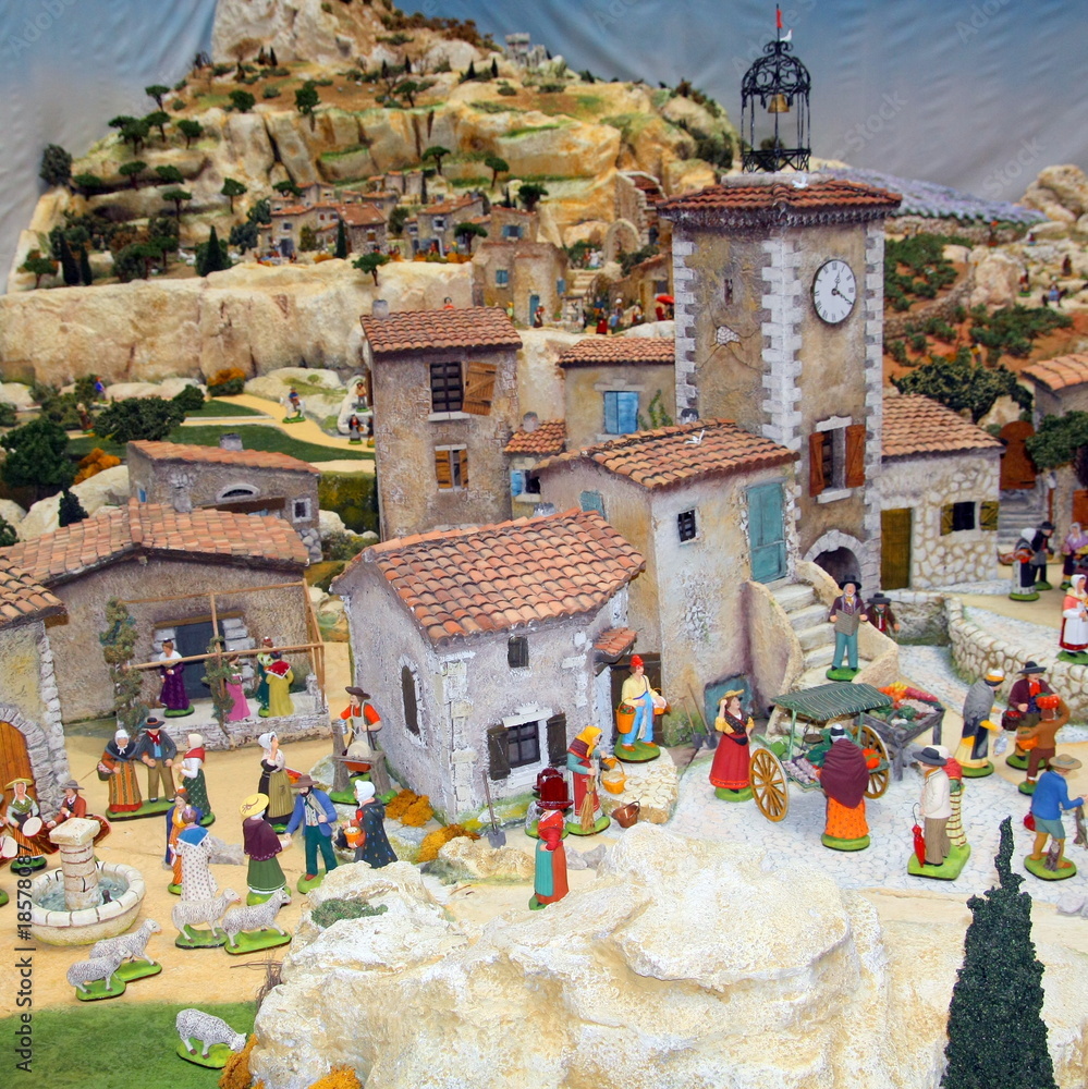 Village de santons Photos | Adobe Stock