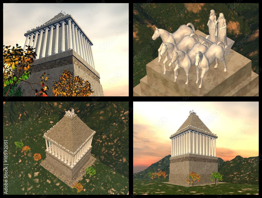 Mausoleum Of Maussollos At Halicarnassus