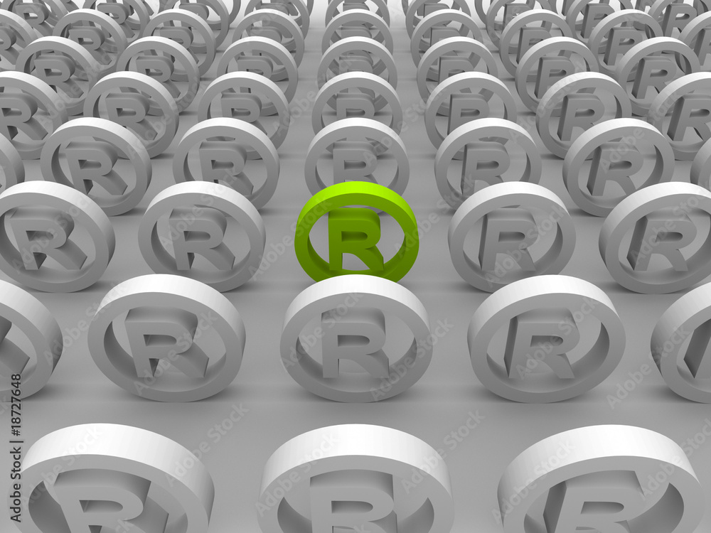 Registered trademark symbols Stock Illustration | Adobe Stock
