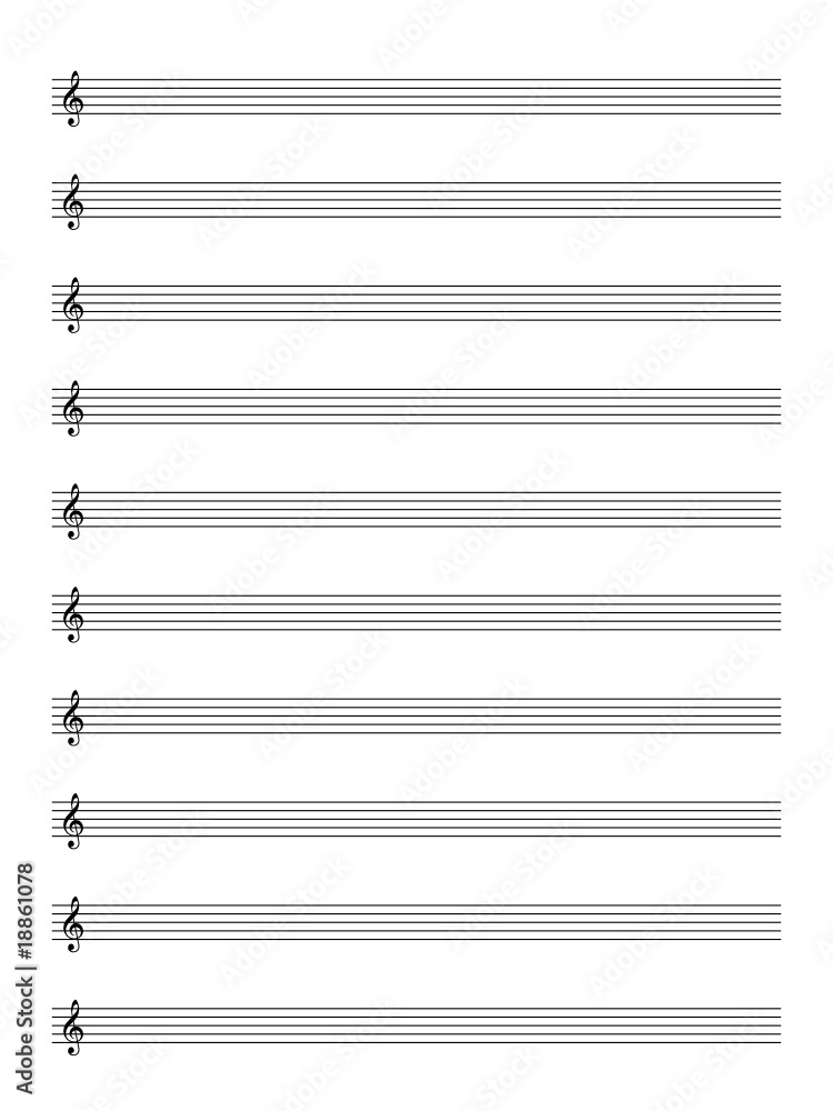 Music Blank Template