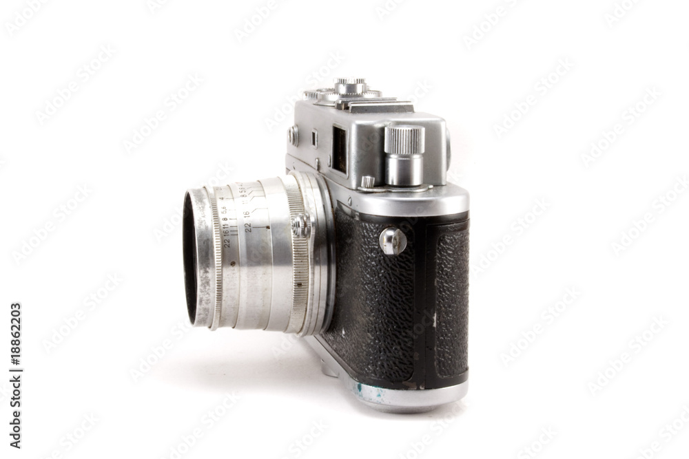 Old Russian photo camera Stock Photo | Adobe Stock