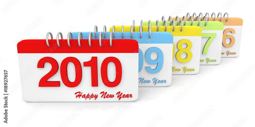 2010 Calendar Clip Art