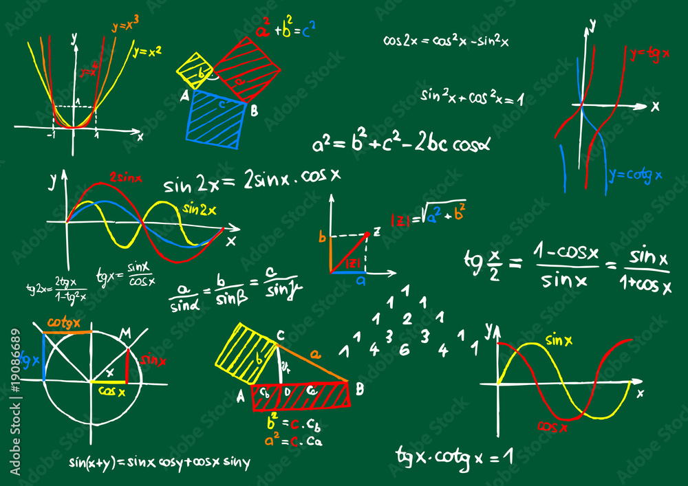 Mathematics Stock Vector | Adobe Stock