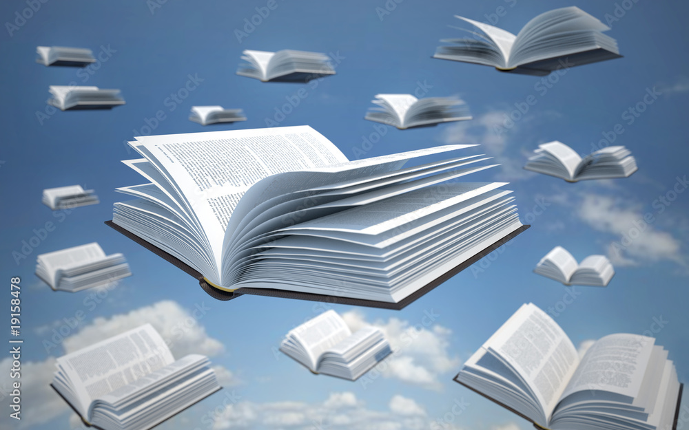 Foto Stock libri aperti | Adobe Stock