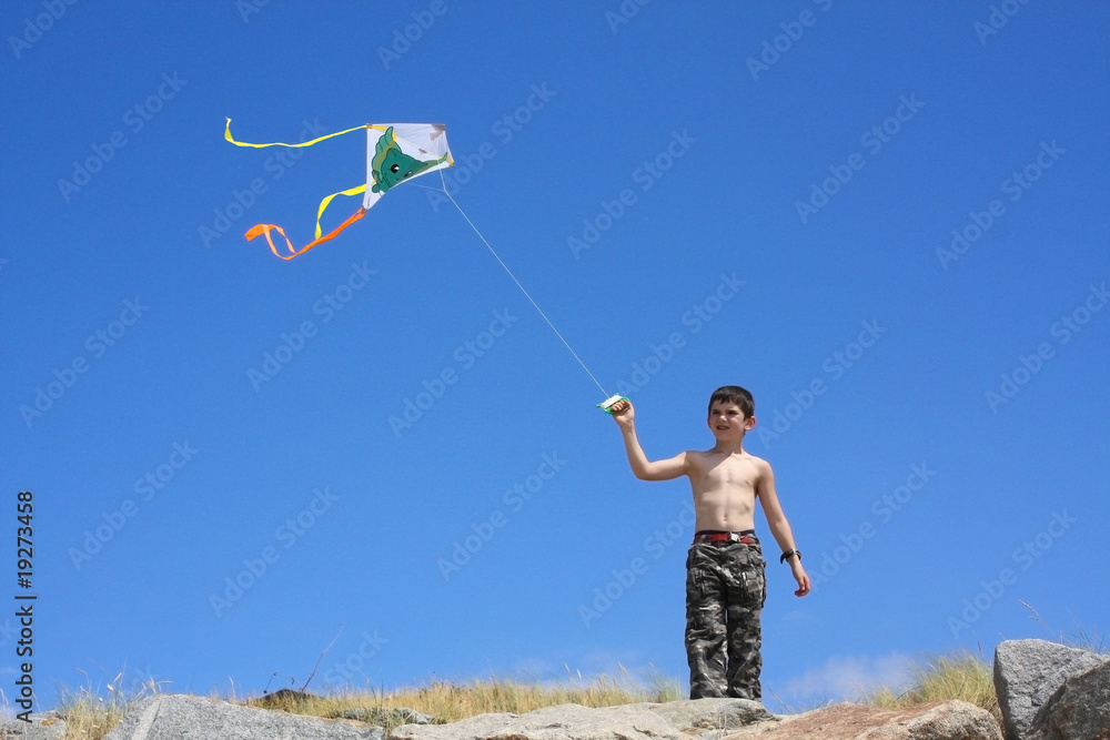 cerf volant Stock Photo | Adobe Stock