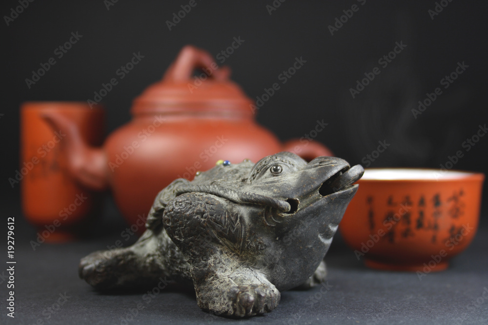 Chinese three-legged a toad of happiness ภาพถ่ายสต็อก | Adobe Stock