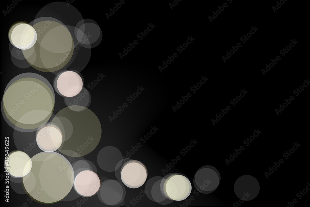 Vettoriale Stock Luci sfondo nero | Adobe Stock