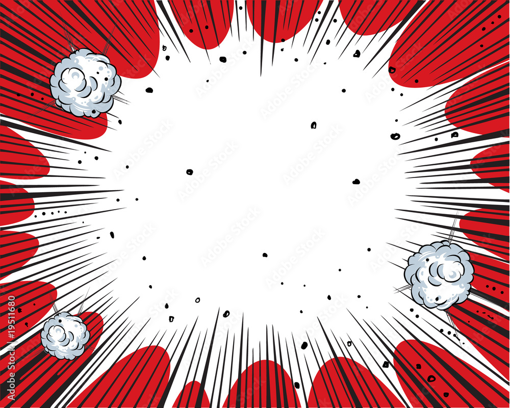Comic book background Stock Vector | Adobe Stock