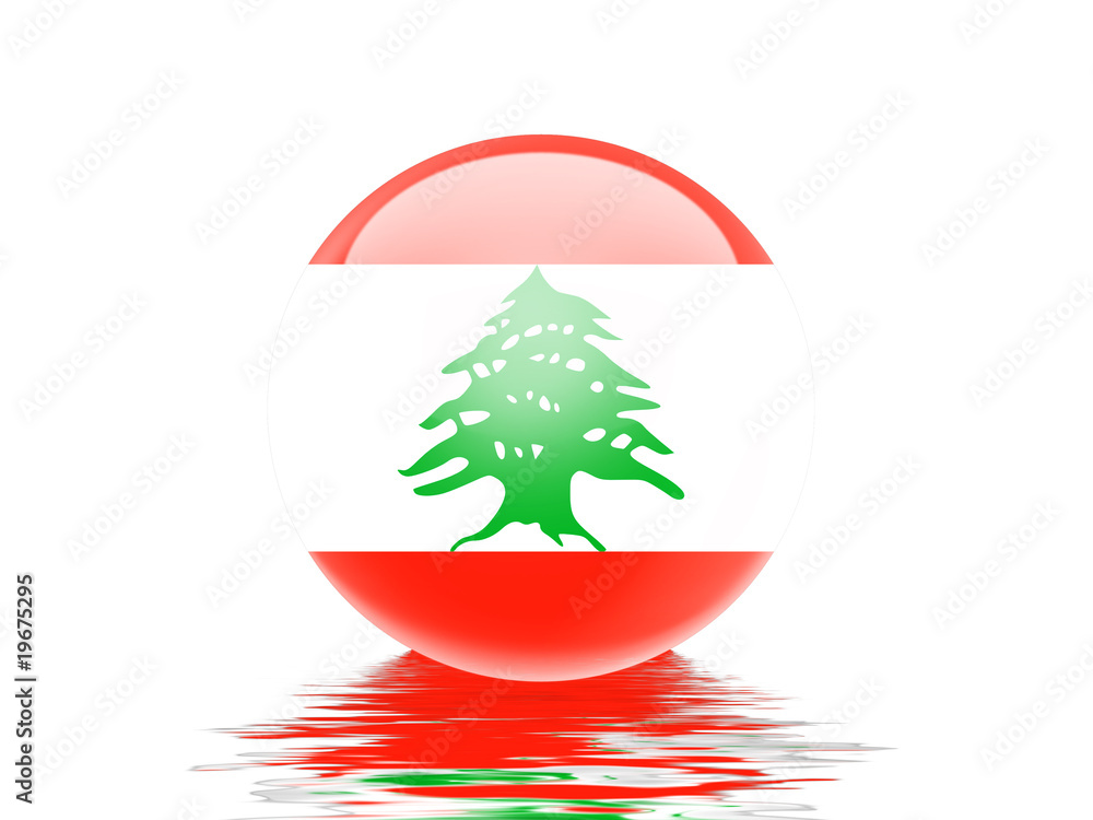 bandeira do Libano Stock Illustration | Adobe Stock