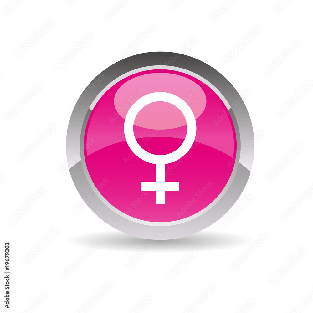 Icone femme - Symbole picto féminin Stock Vector | Adobe Stock