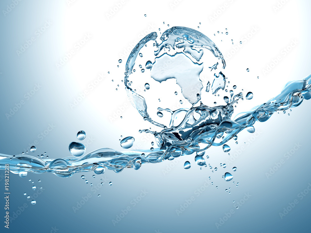 water world Stock Illustration | Adobe Stock