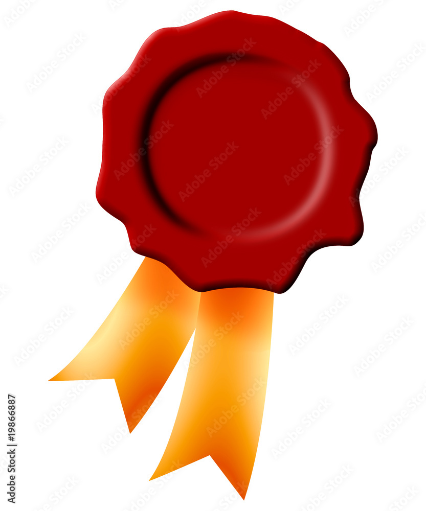 Siegel Stock-Illustration | Adobe Stock