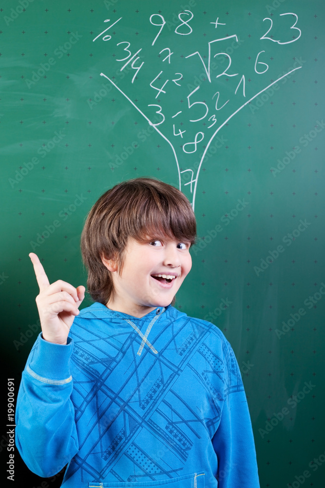 mathe genie Stock Photo | Adobe Stock