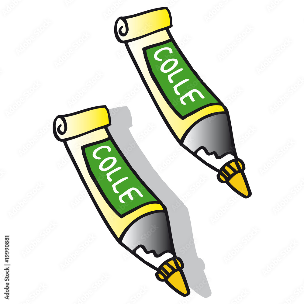 Vecteur Stock Tube de colle | Adobe Stock