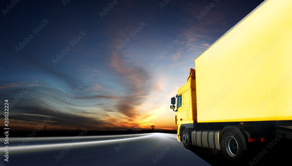 camion lastwagen truck Stock Photo | Adobe Stock