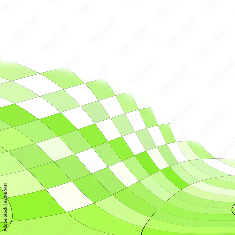 fondo mosaicos verdes y blancos Stock Illustration | Adobe Stock