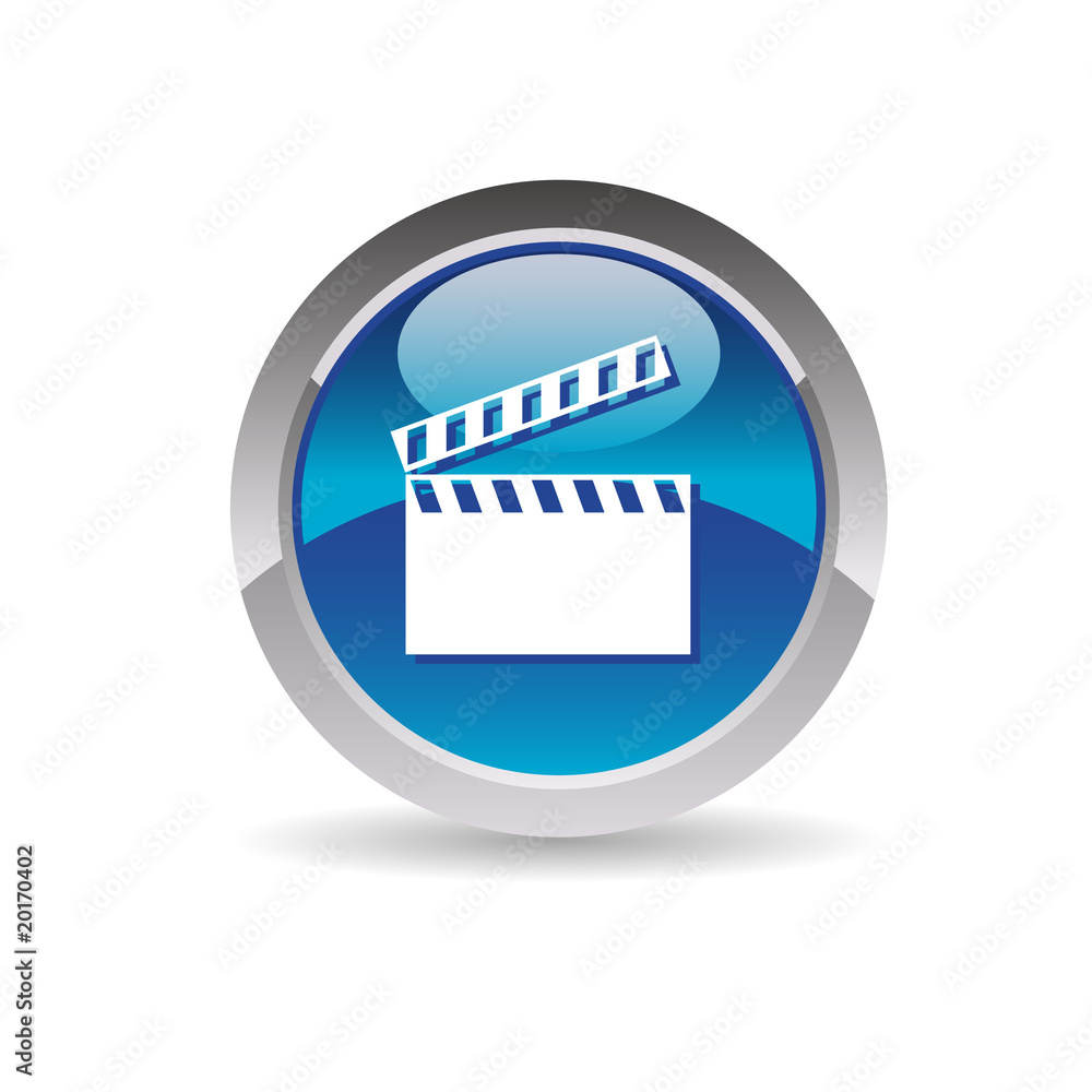 Vetor de Icone cinema - Picto animation cinéma, action do Stock | Adobe ...