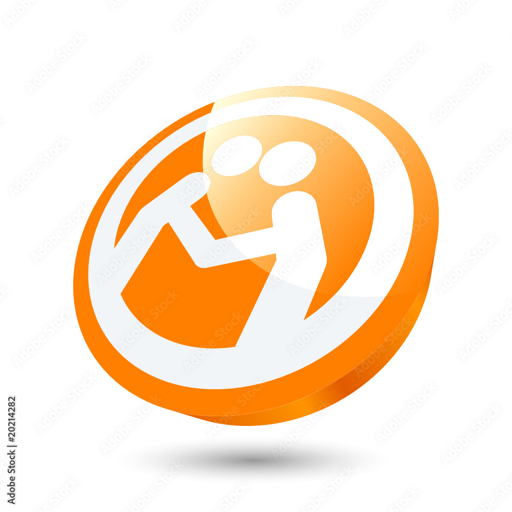 partnerschaft partner beziehung symbol zeichen Stock-Vektorgrafik ...