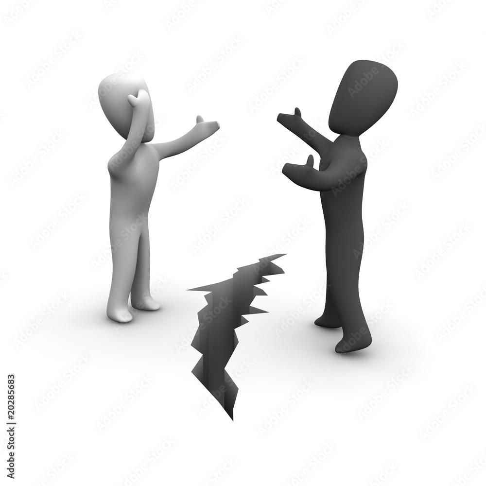 Streit Stock-Illustration | Adobe Stock