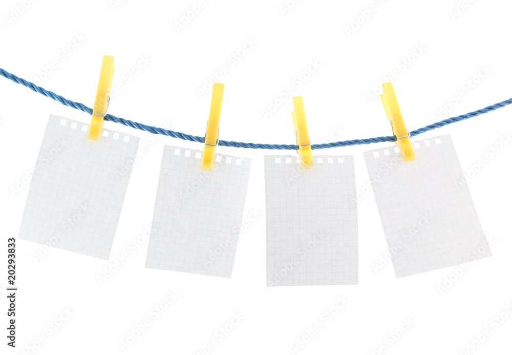Empty Washing Line Clipart