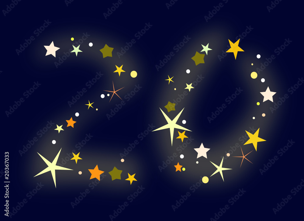 stars 20 Stock-Vektorgrafik | Adobe Stock