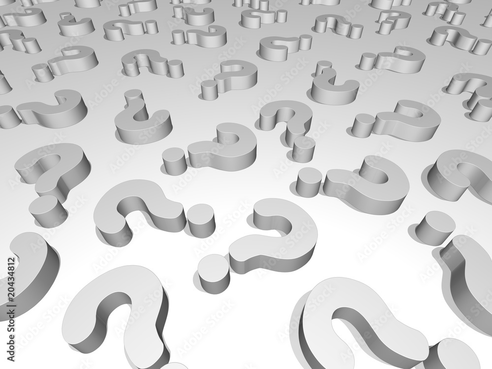 viele Fragezeichen many question marks Stock Illustration | Adobe Stock
