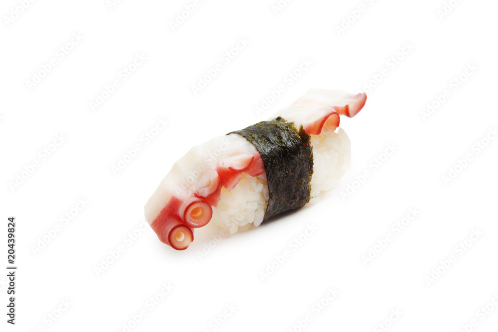 Octopus Sushi Roll