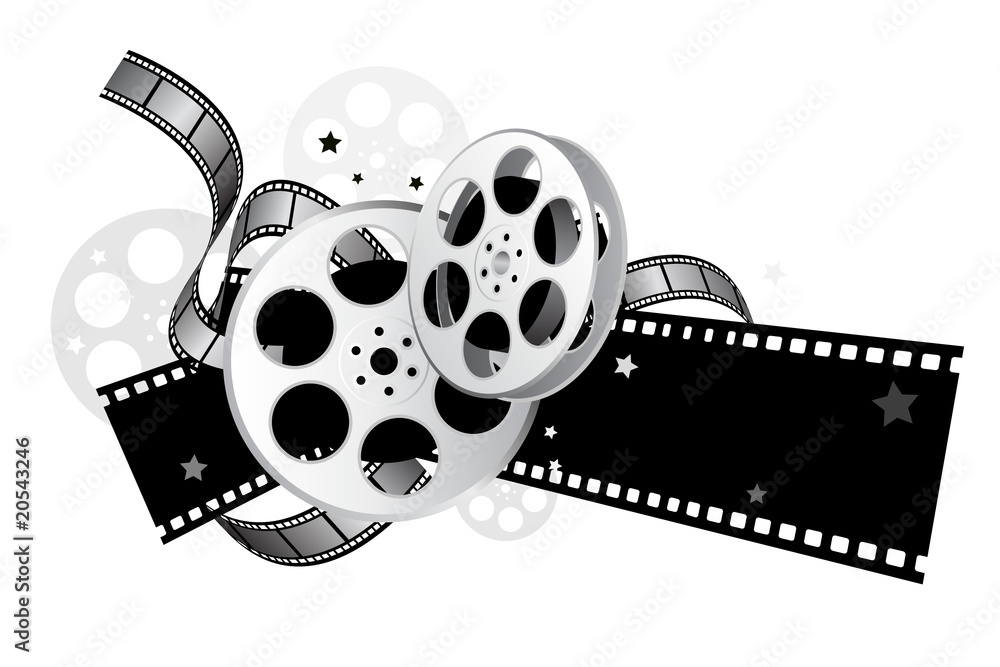 movie elements Stock Vector | Adobe Stock