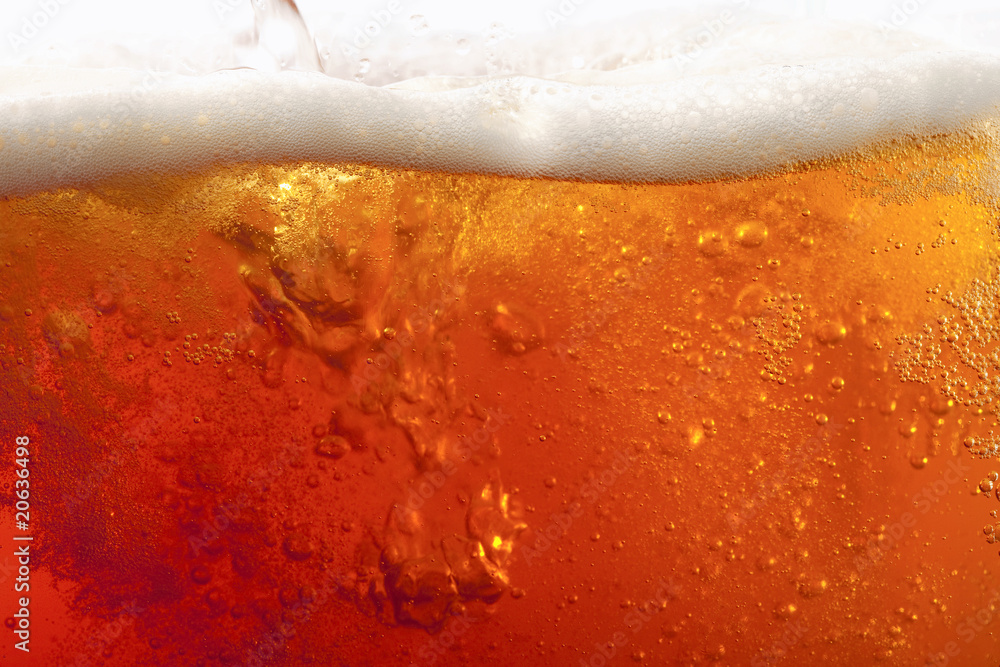 pouring beer. super large background Stock Photo | Adobe Stock