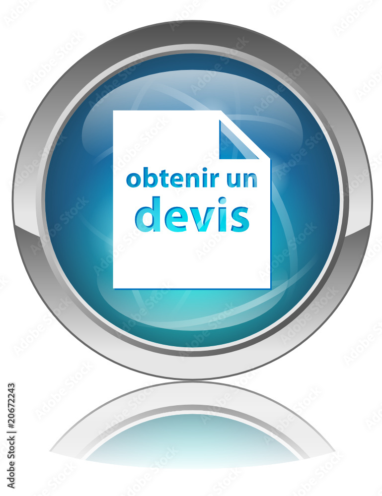 Bouton Web OBTENIR UN DEVIS (Prix Contrat Service Clients Vente) Stock ...