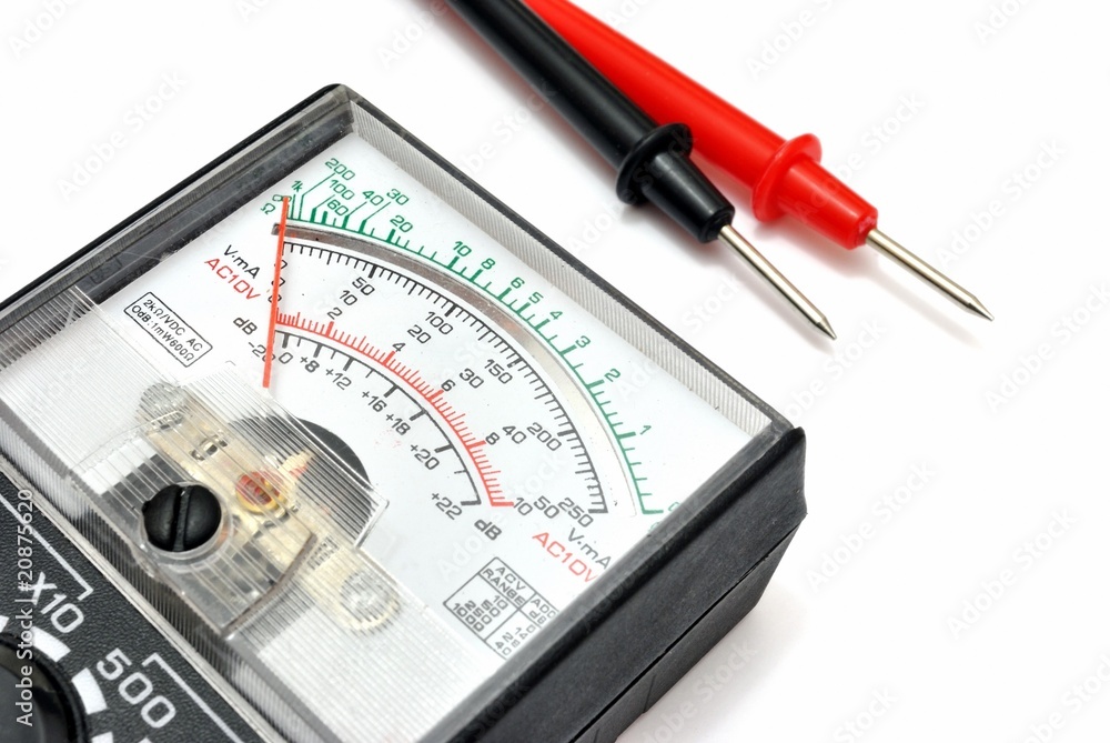 Multimetro analogico Stock Photo | Adobe Stock