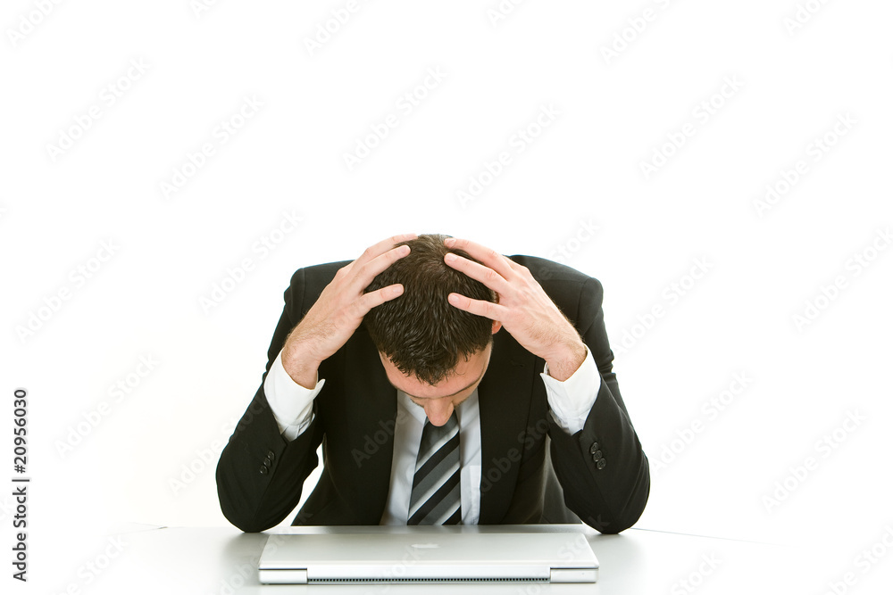 zum Haare raufen! Stock-Foto | Adobe Stock