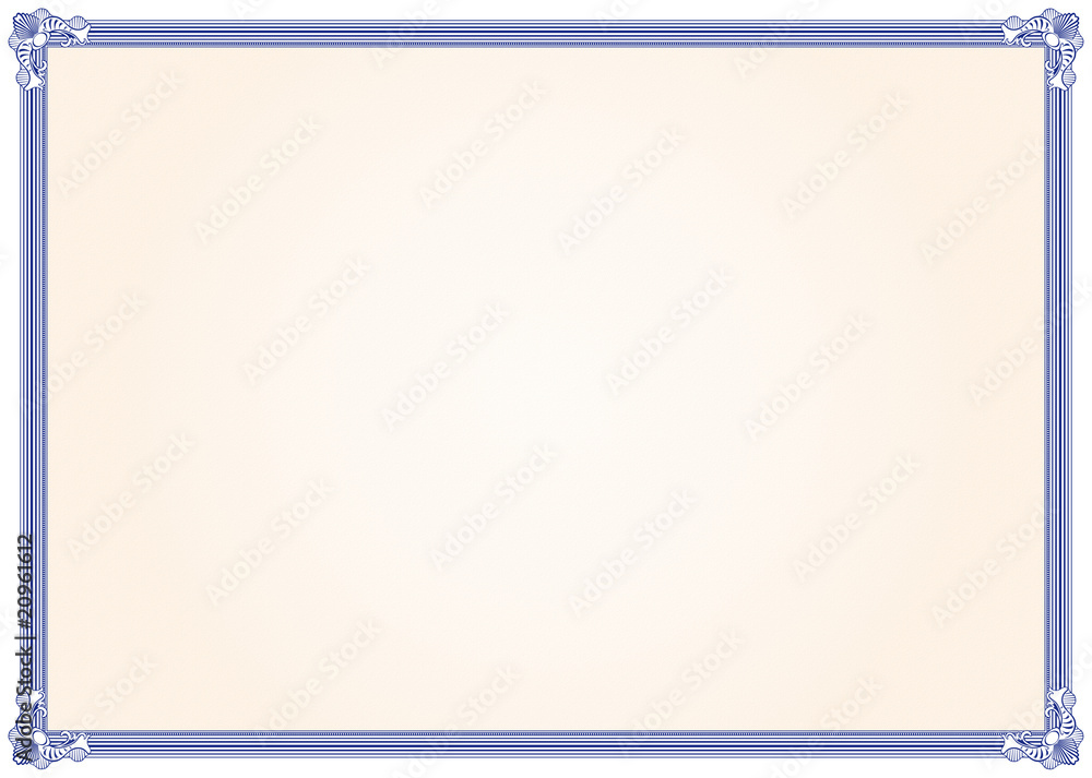 Diploma frame Stock Vector | Adobe Stock