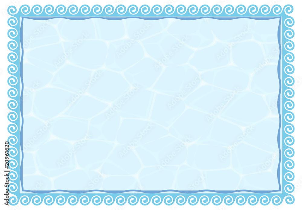 Sea frame Stock Vector | Adobe Stock
