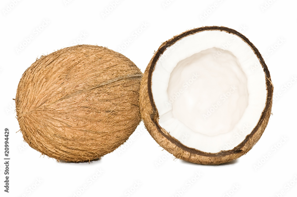 coco y mitad Stock Photo | Adobe Stock