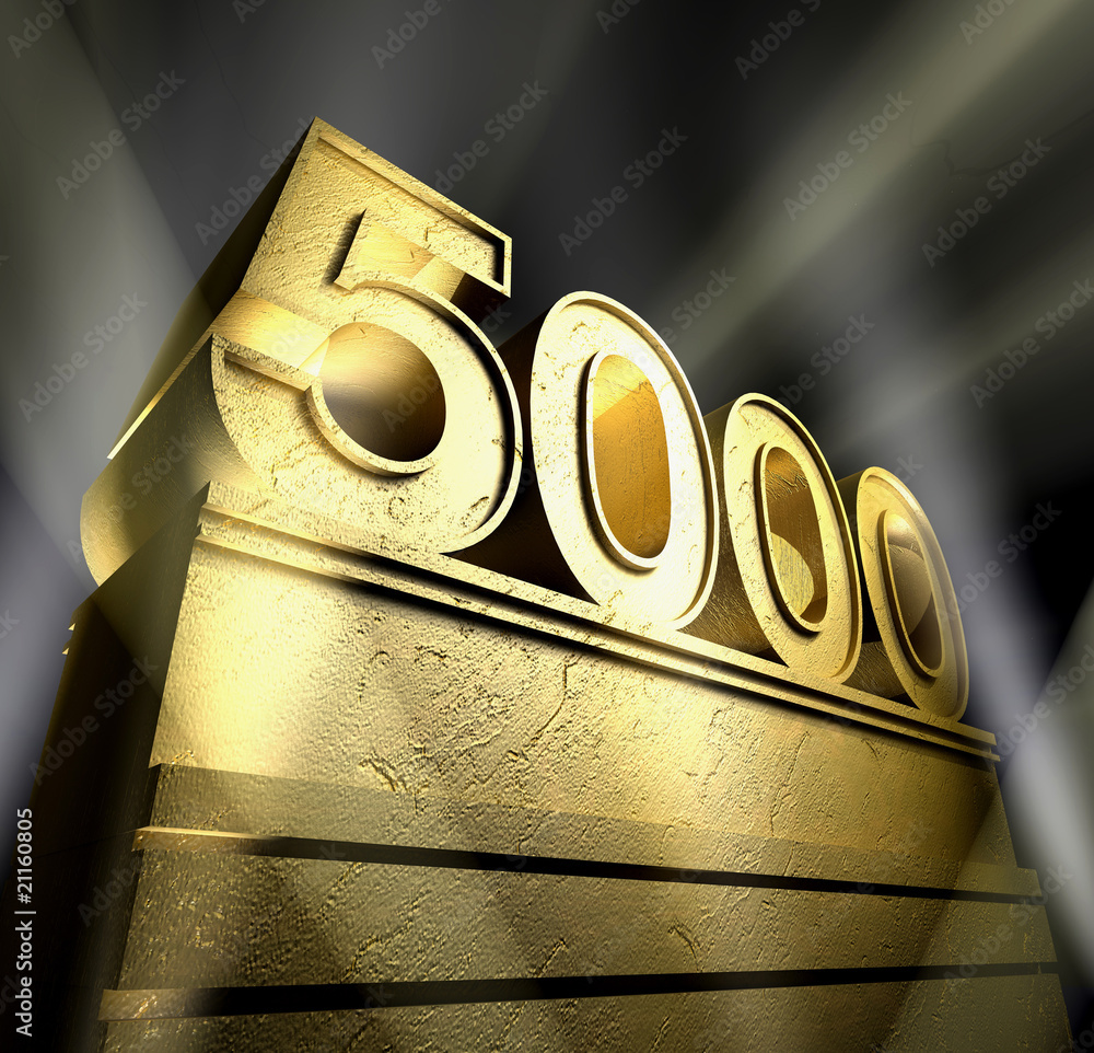 5000 celebration anniversary Stock Illustration | Adobe Stock