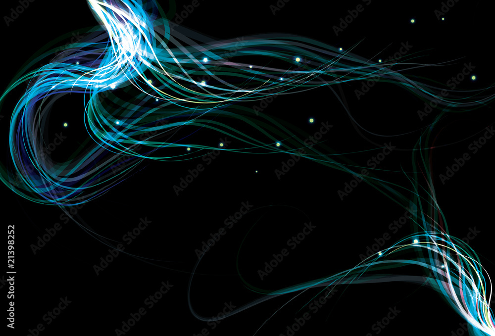 abstract blue light effect background. AI10 transparency Stock Vector ...