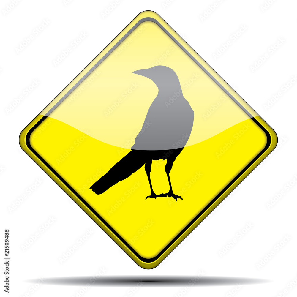 Señal cuervo Stock Vector | Adobe Stock
