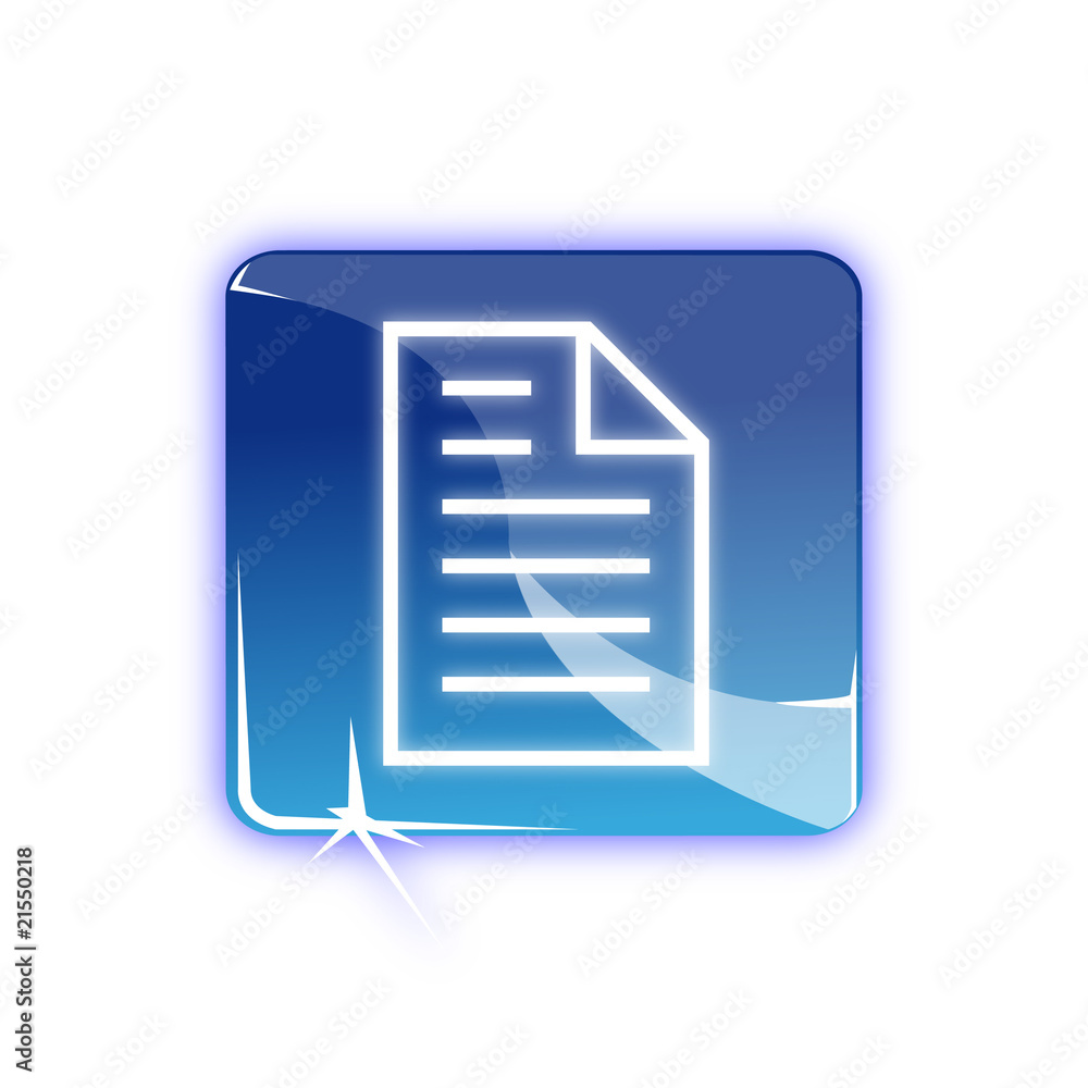 Vecteur Stock Picto fichier nouveau - Icon file single | Adobe Stock