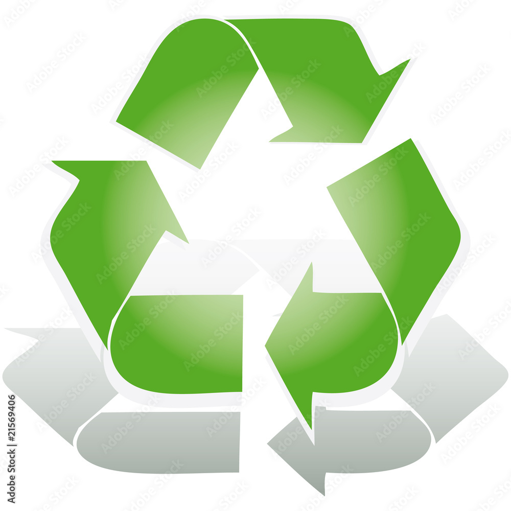 Recycle Logo 3d