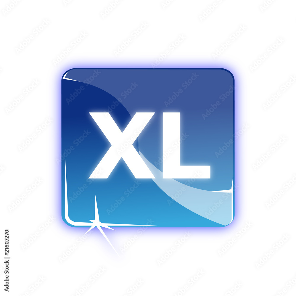 Picto taille - Icon XL Stock Vector | Adobe Stock