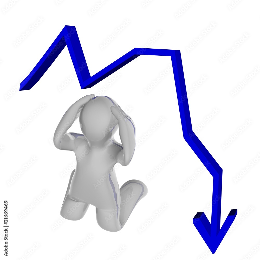 株価 下落 Stock イラスト Adobe Stock