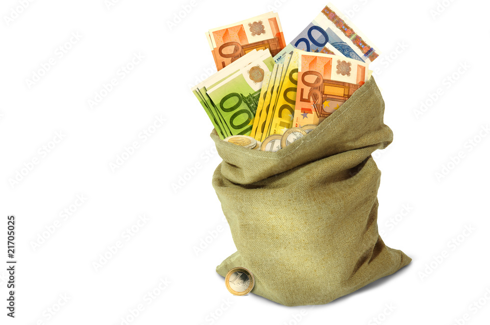 Geldsack 22 Stock-Foto | Adobe Stock