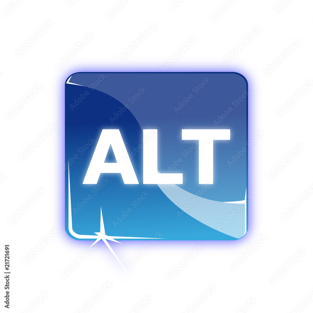 Picto ALT - Icon alt Stock Vector | Adobe Stock