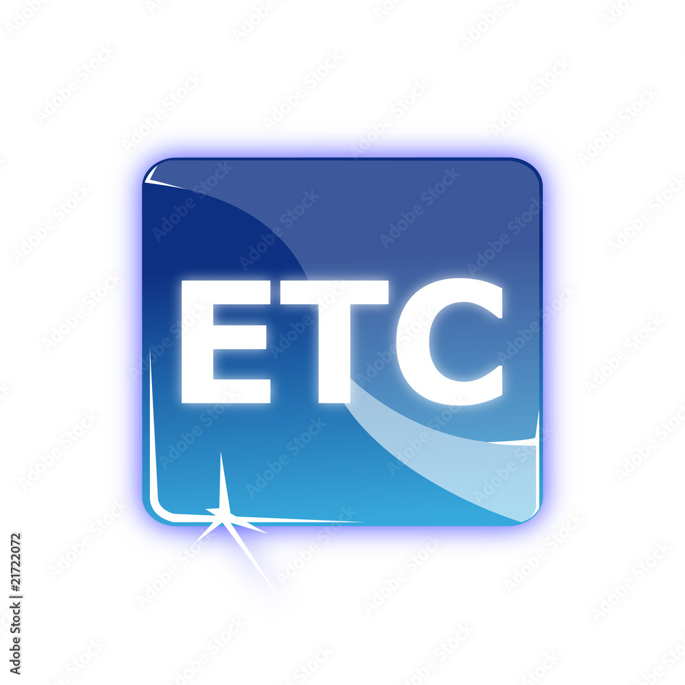 Picto acronyme ETC - Icon etc Stock Vector | Adobe Stock