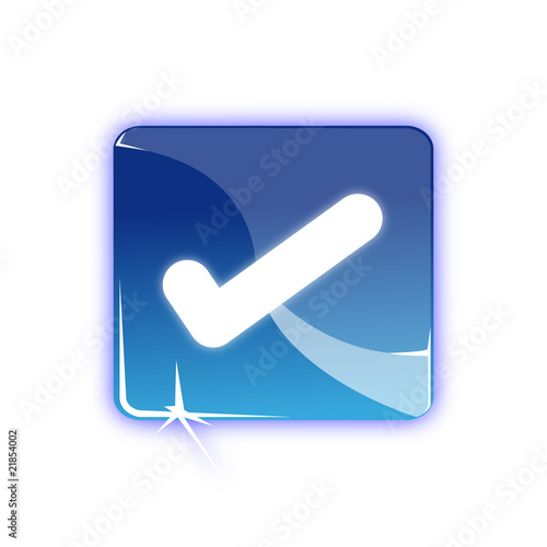 Picto tick valider - Icon validate Stock Vector | Adobe Stock