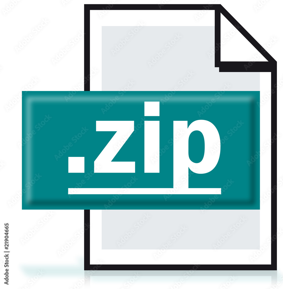 zip-symbol Stock-Illustration | Adobe Stock