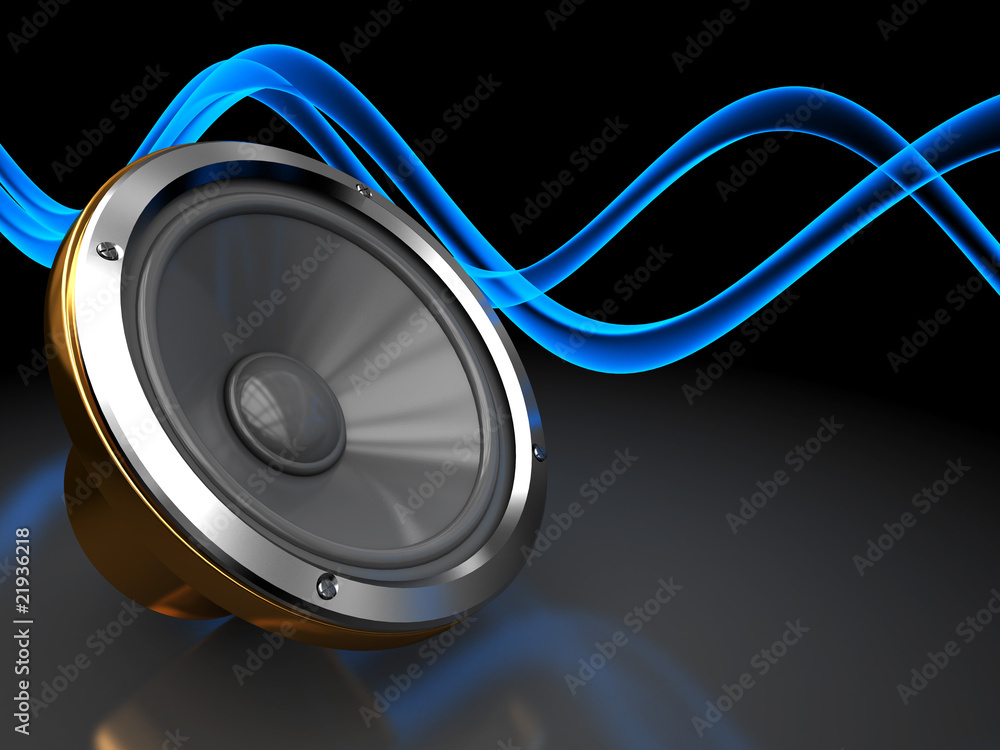sound background Stock Illustration | Adobe Stock