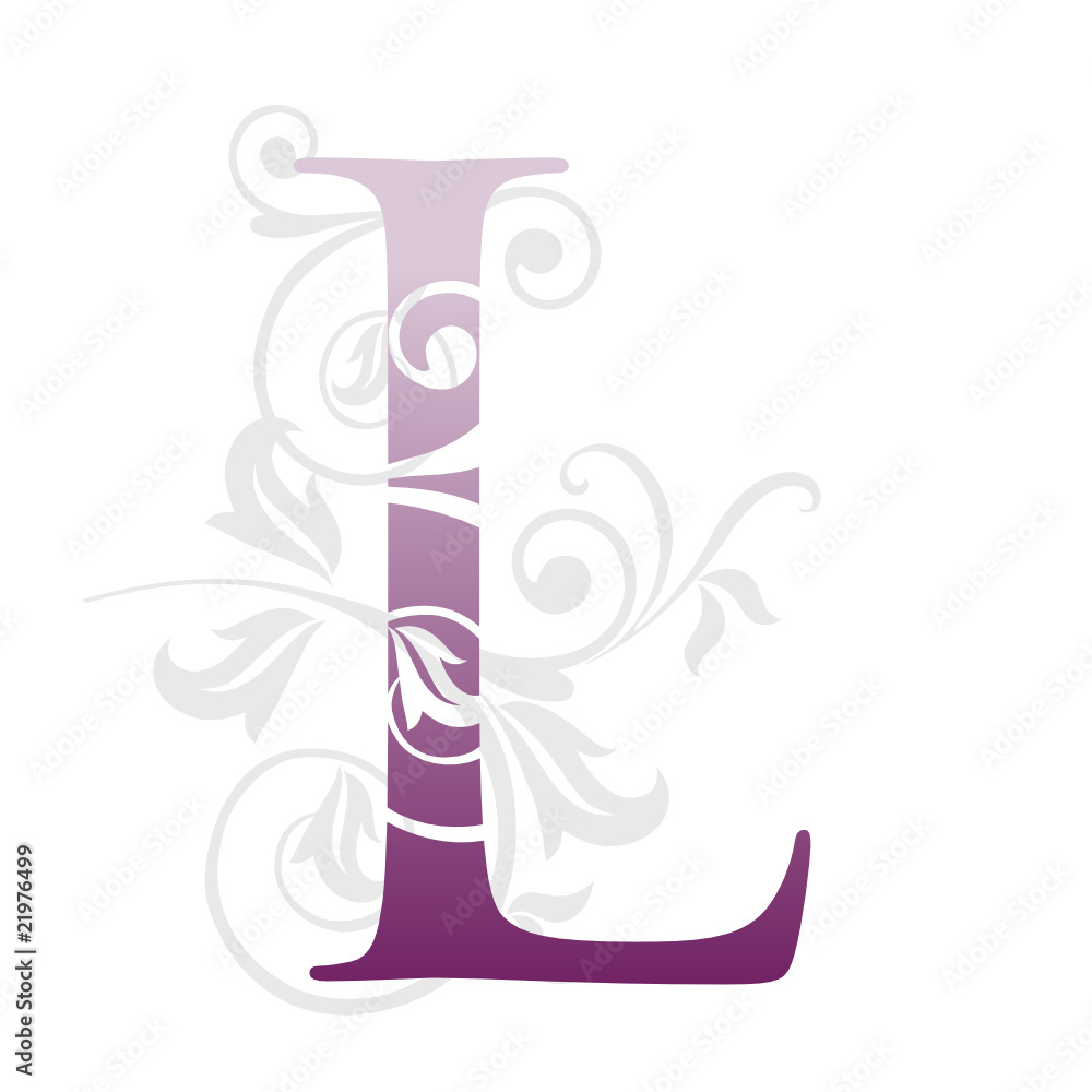 letra l ele Stock Vector | Adobe Stock